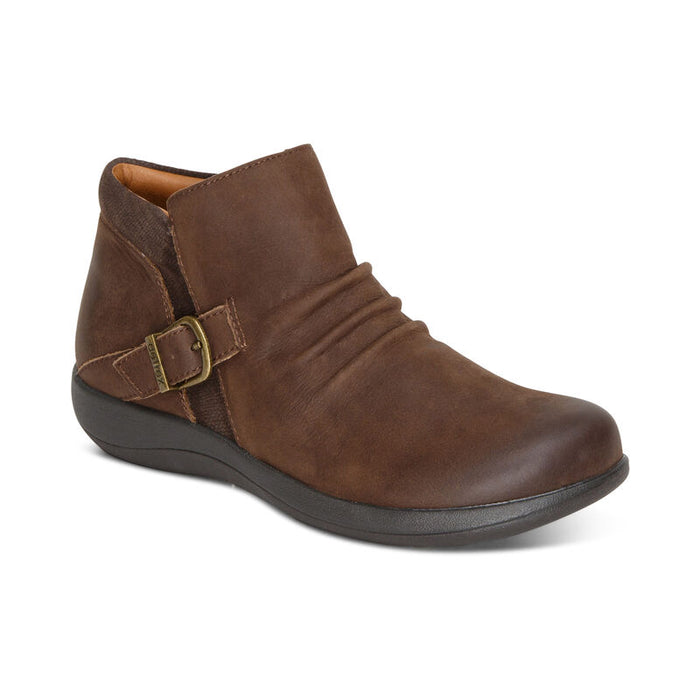 Luna Ankle Boot - Dark Earth – aetrex