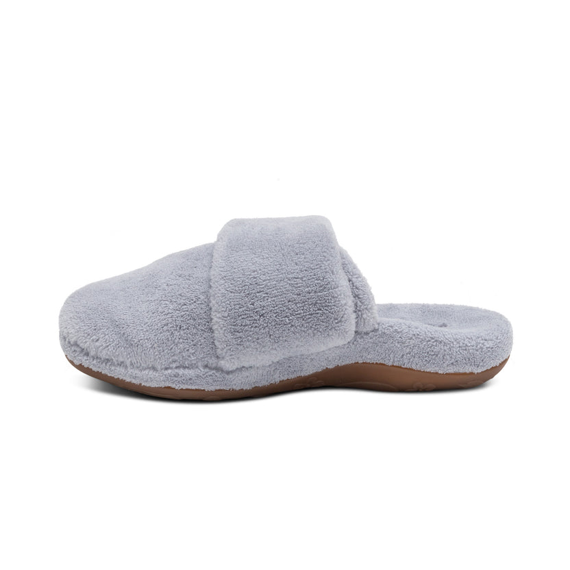 Mandy Closed Toe Slipper - Grey – aetrex