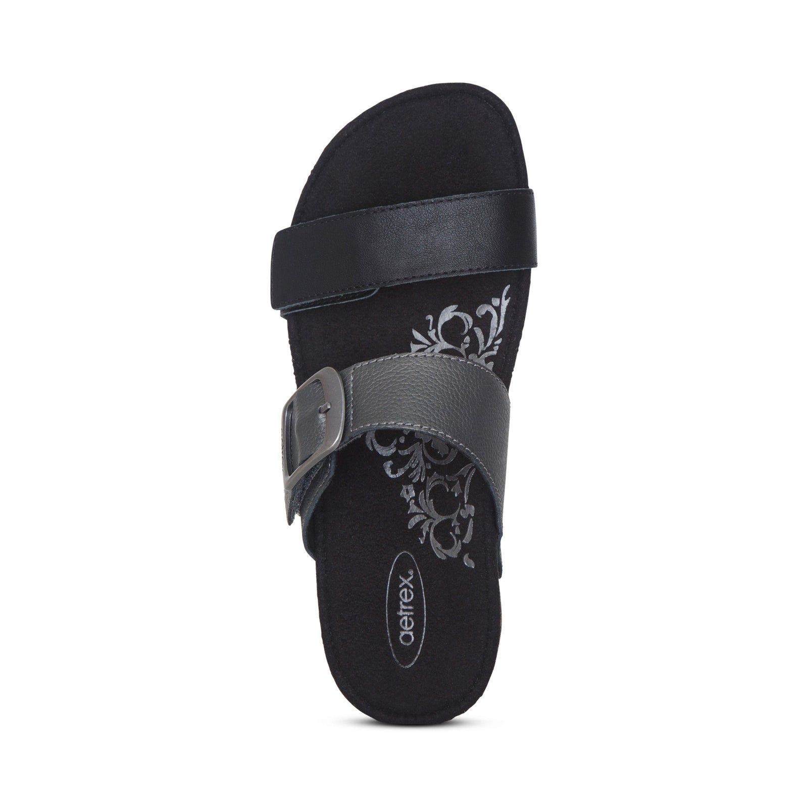 Daisy Adjustable Slide - Black – aetrex