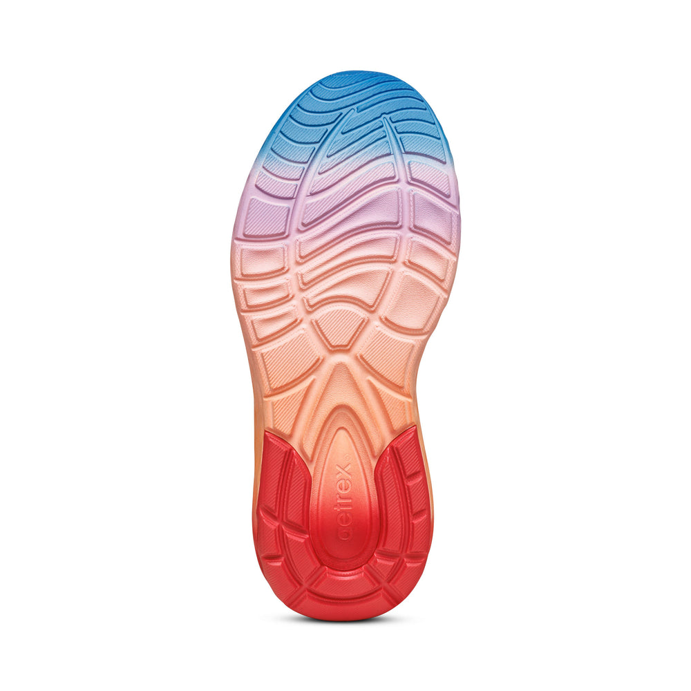 Danika Arch Support Sneaker - White Ombre – aetrex