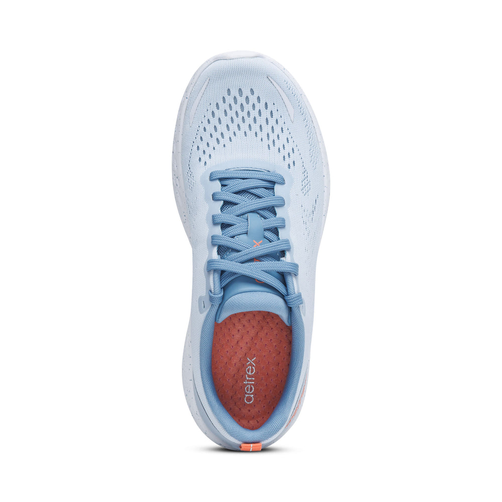 Danika Arch Support Sneaker - Light Blue – aetrex