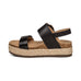 Vania Arch Support Platform Sandal - Black – aetrex