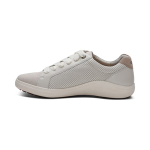 Courtney Lace-up Sneaker - Chalk – aetrex