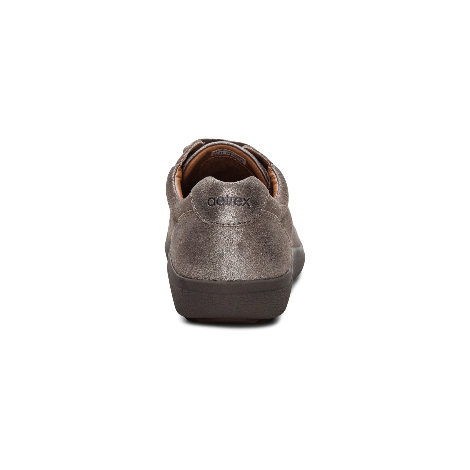 Courtney Lace-up Sneaker - Brushed Silver – aetrex