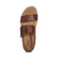 Vania Arch Support Platform Sandal - Walnut – aetrex