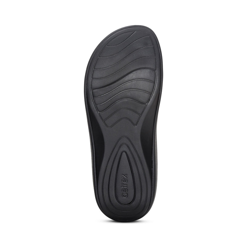 Maui Orthotic Women's Flips - Metallic Pink – aetrex