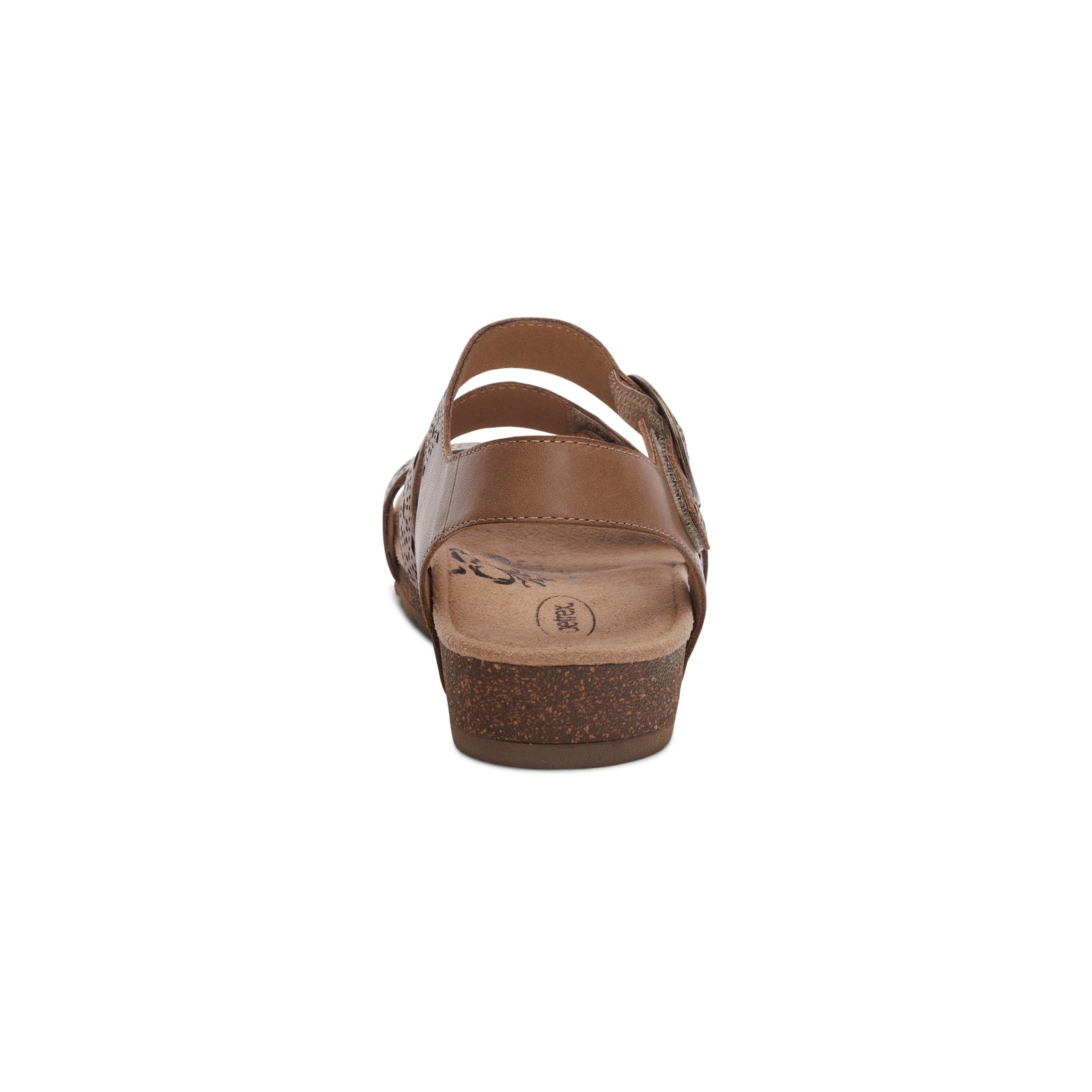 Lilly Adjustable Quarter Strap Sandal - Taupe Cutout – aetrex