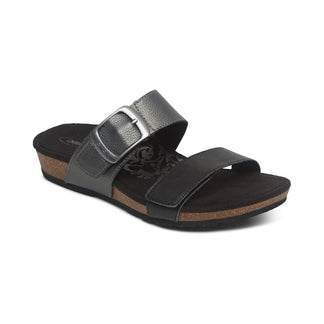 Daisy Adjustable Slide - Black – aetrex