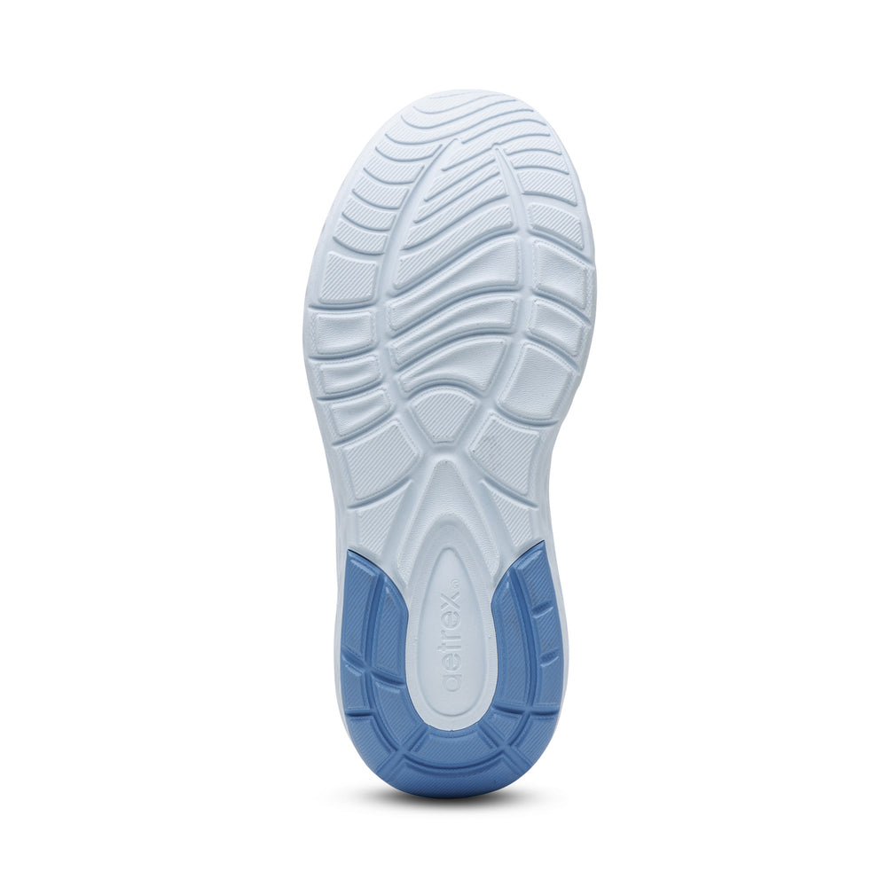 Danika Arch Support Sneaker - Sky Blue – aetrex