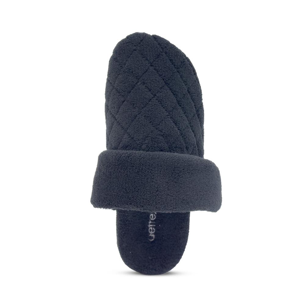 Maya Closed Toe Slipper - Black – aetrex