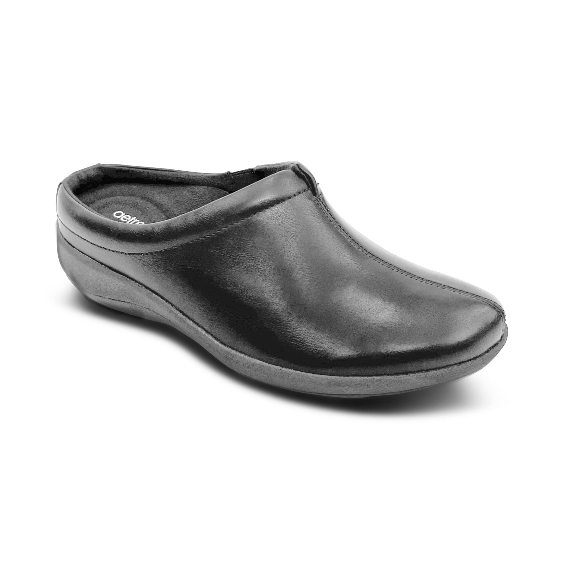 Ingrid Slip-On Clog- Black – aetrex