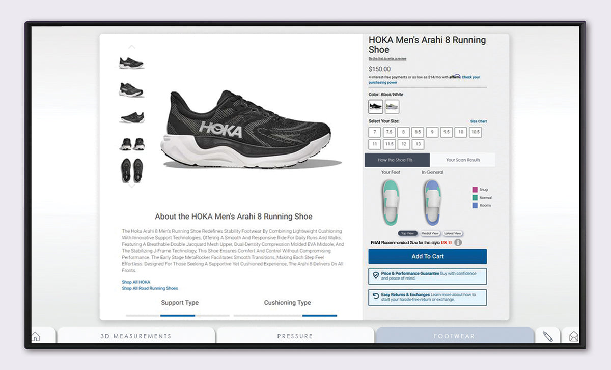 FitAI: Smart Footwear Recommendations for Comfort | Aetrex – aetrex